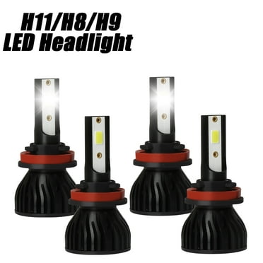 LECCIBUB LED Headlight Bulbs Compatible With Toyota Tacoma 2016-2021,H11/H8/H9 High Beam + H11 ...