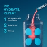 DripDrop Electrolyte Powder Drink Mix for Dehydration Relief Fast Juicy ...