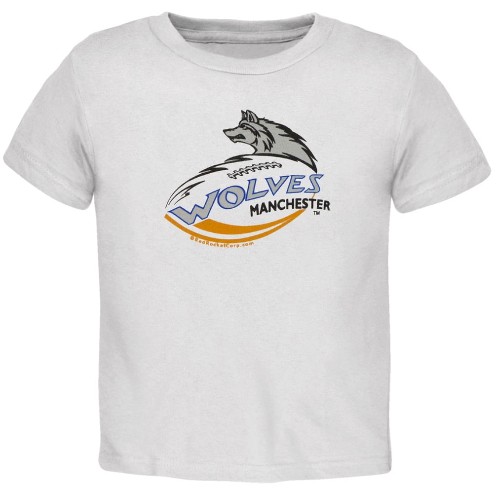Manchester Wolves - Logo White Toddler T-Shirt - 4T - Walmart.com