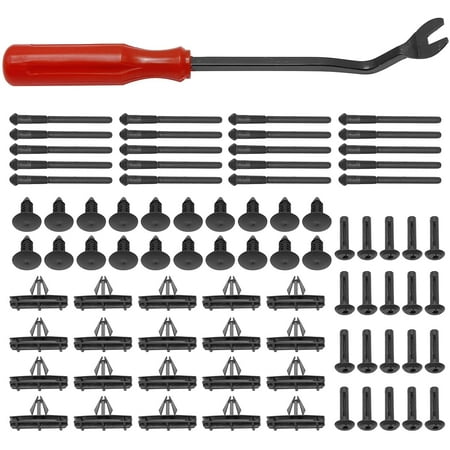 60Pcs Nylon Rivets 10184895, Shield Retainer Fender 6030441, Fender ...