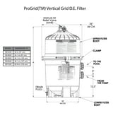 Hayward DE3620 36 Sq Ft Pro-Grid De Filter - Walmart.com