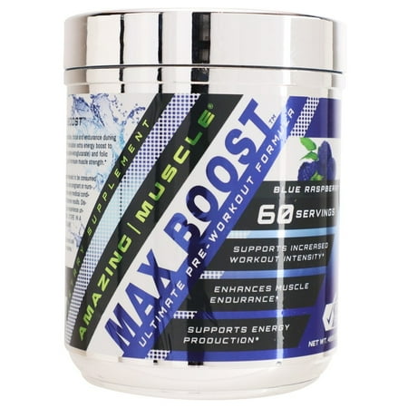 Amazing Nutrition - Amazing Muscle Max Boost Ultimate Pre-Workout ...
