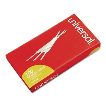 Universal Self-Adhesive Paper and File Fasteners, Two Inch Capacity ...