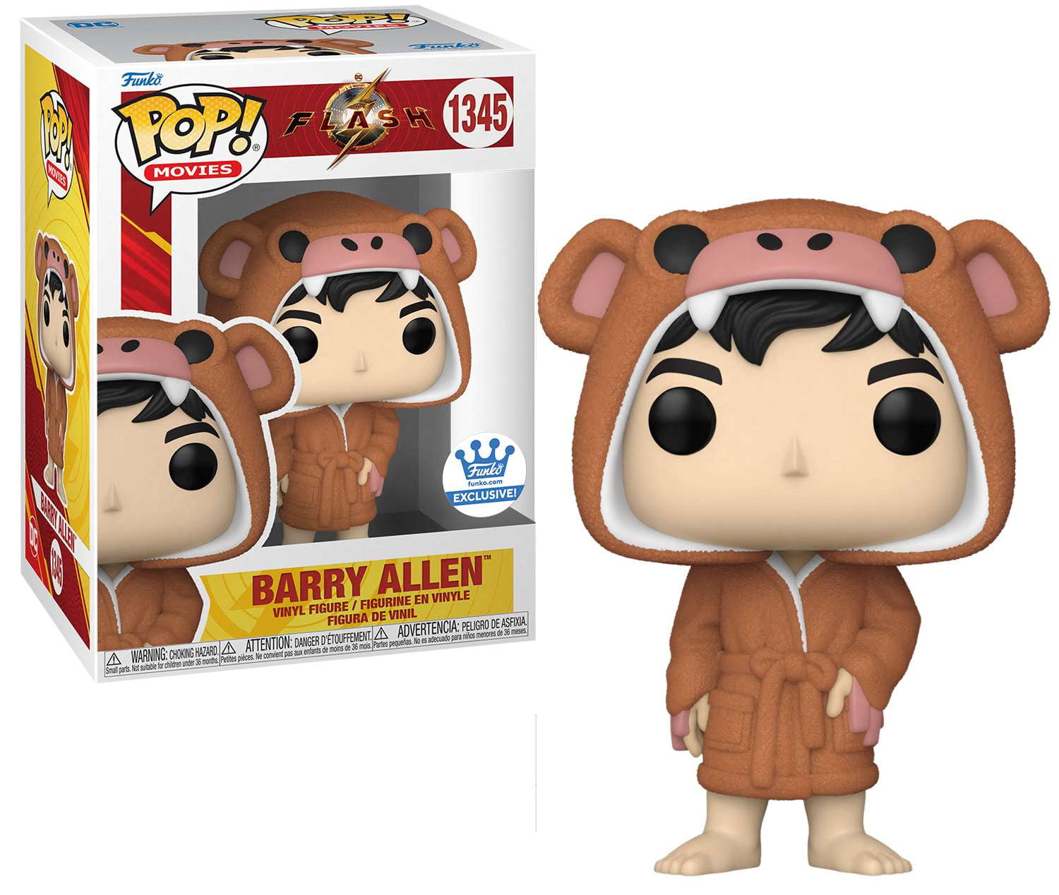 Funko DC POP! Movies Barry Allen Vinyl Figure (Bathrobe) - Walmart.com