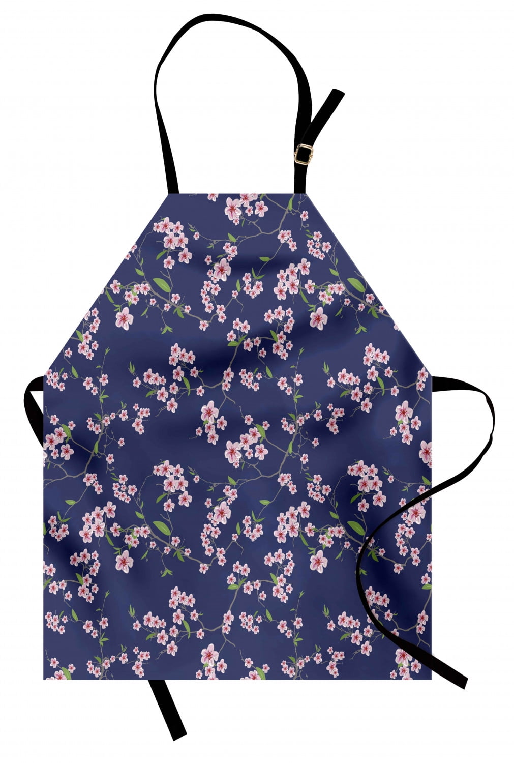 Japanese Apron Blooming Sakura Cherry Branches Chinese Asian Oriental ...