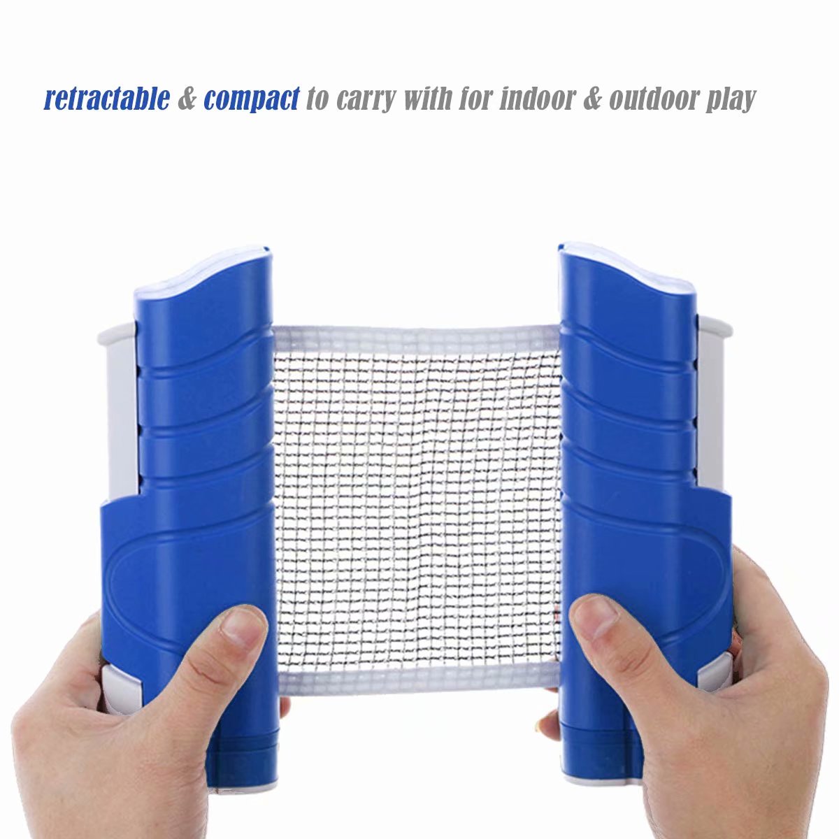 Table Tennis Net with Post, Ping Pong Replacement Net for Indoor ...