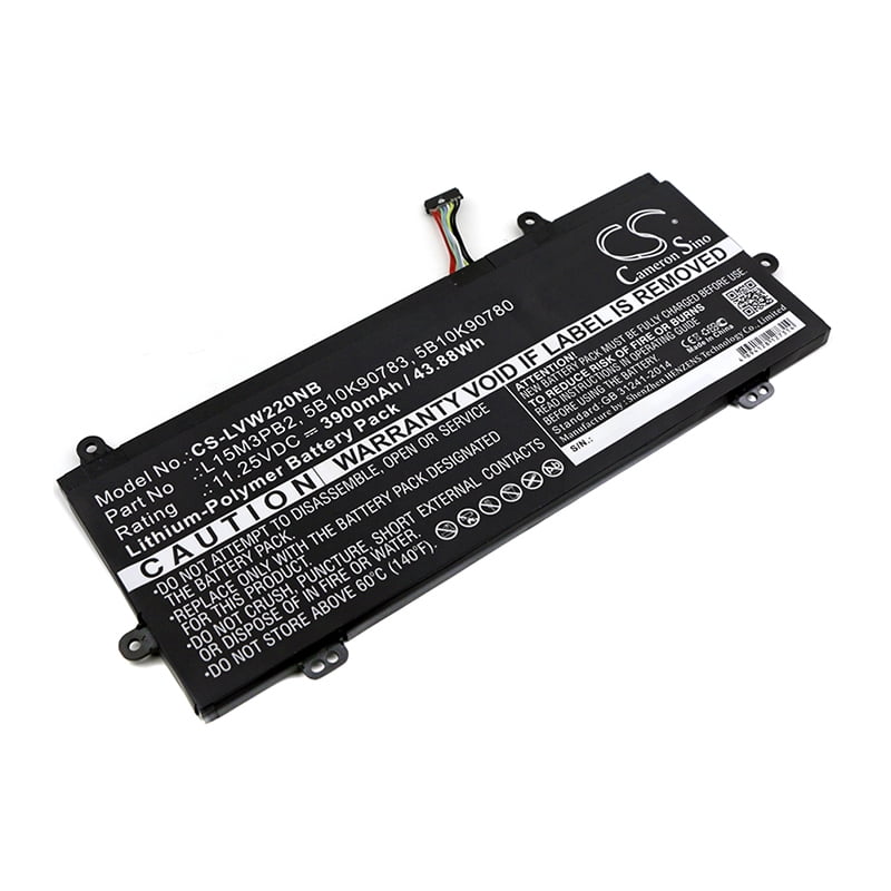 3900mAh 5B10K90780 L15M3PB2 5B10K90783 Battery for Lenovo 80SF0000US ...