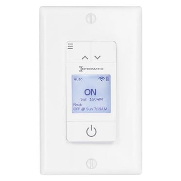 Honeywell Home RPLS740B1008 Econoswitch 7-Day Programmable Light Switch ...