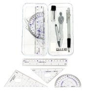 Staedtler, STD55060S9A6, 9-piece Math Set, 1 / Set, Blue,Silver ...