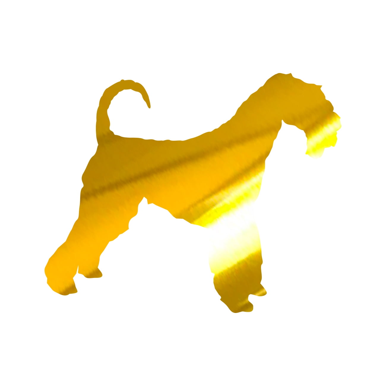 Airedale Sticker Decal Die Cut - Self Adhesive Vinyl - Weatherproof ...