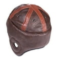 Crown Sporting Goods Vintage Leather Football Helmet, Replica Gridiron ...