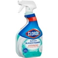 Clorox Foaming Bleach Bathroom Cleaner Spray, Ocean Mist, 30 fl oz ...