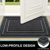 Buganda Heavy Duty Door Mats, Non Slip Waterproof Rubber Doormats for ...