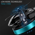 Car Air Freshener, Aluminum Solar Powered Rotating Incense Helicopter ...