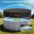 10 Ft Round Pool Cover, Solar Covers for Above Ground Pools, Stock Tank ...