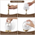 Walchoice Cordless Table Lamp, Adjustable Height Rechargeable Wireless ...