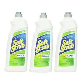 Soft Scrub with Bleach Liquid Household Cleaners 36 oz. 3 Count ...