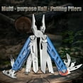 Outdoor EDC Multitool - Folding Pliers, Knife, Window Breaker, Safety ...