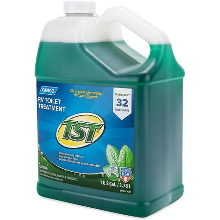 Camco TST Fresh Scent RV Toilet Treatment, Formaldehyde Free, Breaks ...
