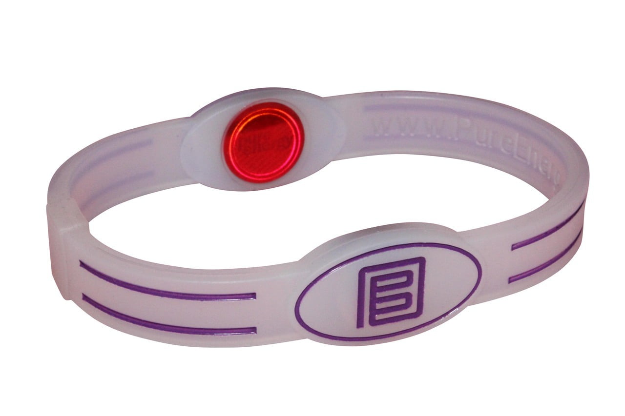 PURE ENERGY BAND - PAIN, INFLAMMATION + CIRCULATION BAND - Clear/Purple ...