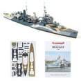 British Belfast Light Cruiser Paper Model Kit 1:400 Scale DIY Assembly ...