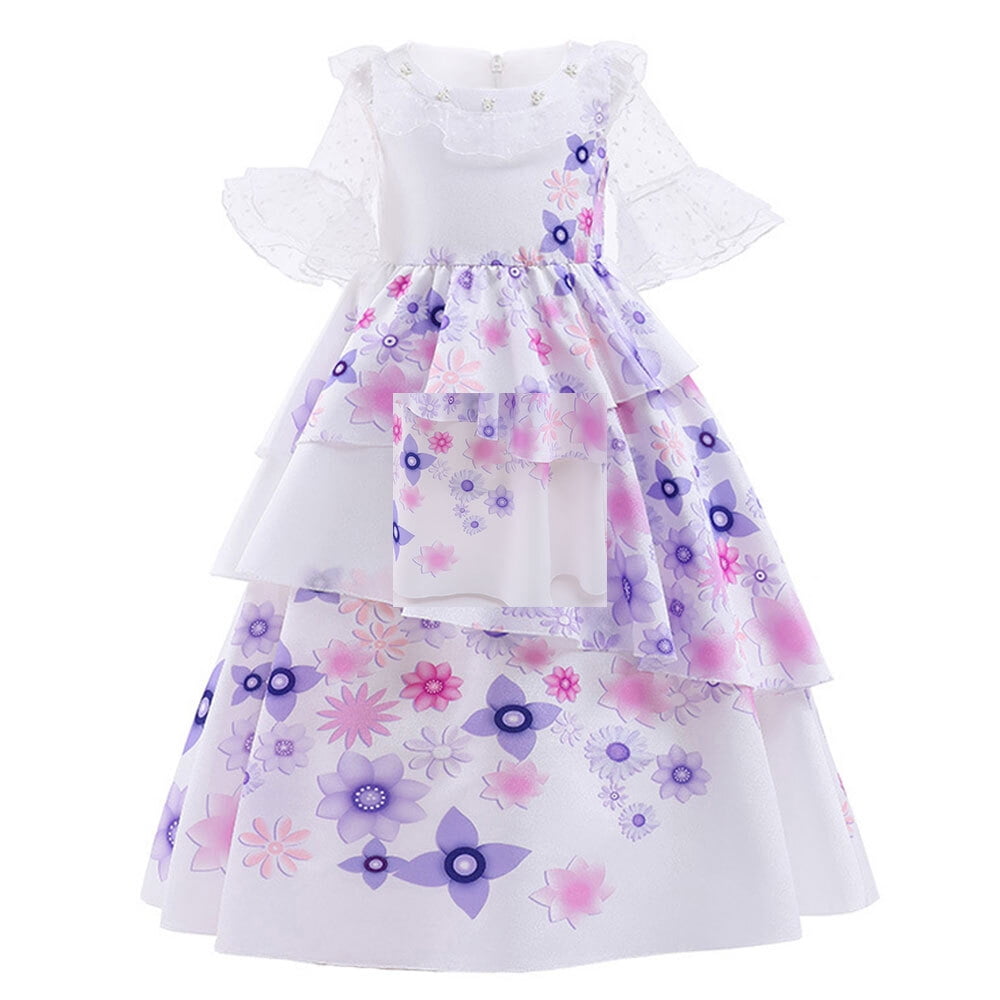 Girls Isabella Costume Princess Dress Cosplay Costume Party Dress Up ...