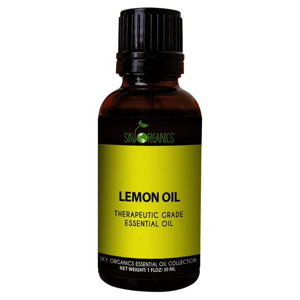 Lemon Essential Oil by Sky Organics (1 oz.) 100% Pure Cold-Pressed ...