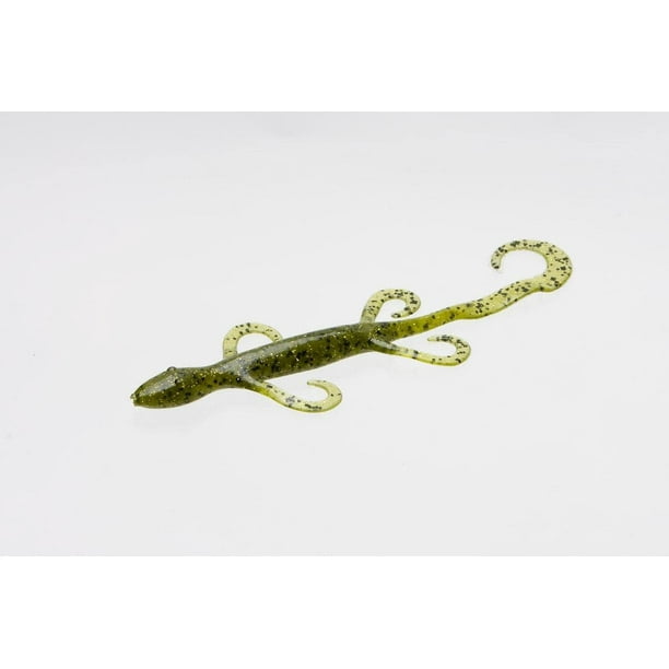 Truly Stunning 6-Inch Lizard Bait-Pack of 9 (Watermelon Gold Glitter ...