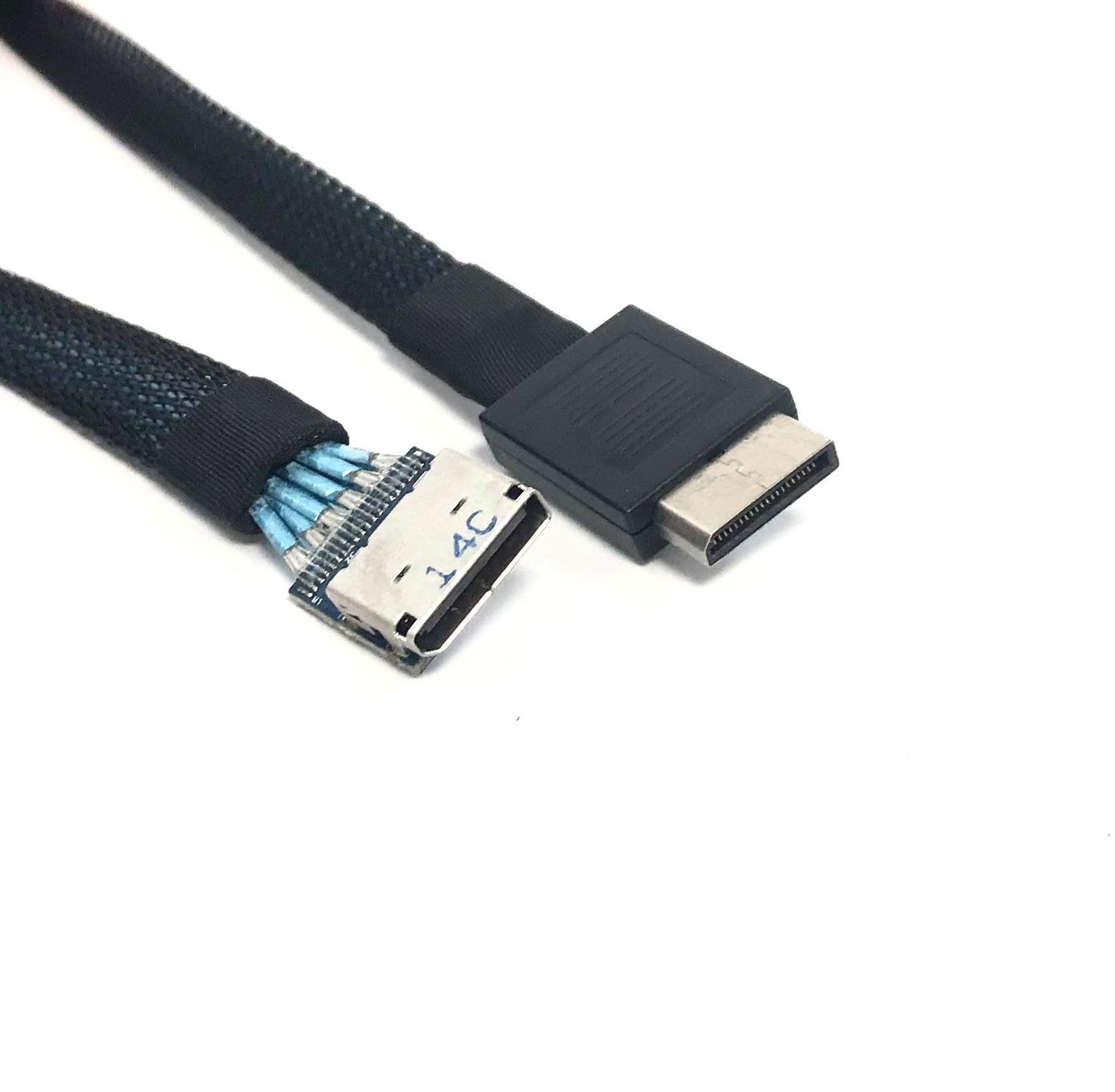 Oculink Male to Female Cable Extension Cable 50 CM - Walmart.com