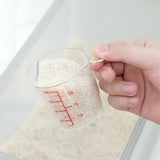 Hobeauty Compact Kitchen Rice Measuring Cup and Cooker Plastic Tool ...