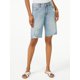 Scoop Women's Bermuda Denim Shorts - Walmart.com