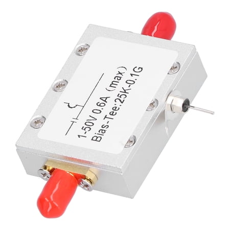 Garosa RF Isolated Capacitor Bias Tee Blocker Electronic Components 25K ...