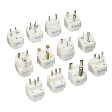 All-in-One Universal AC Wall Power Outlet Converter Adapter for ...