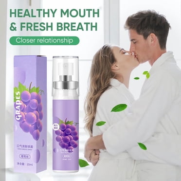 Fruit Fresh Breath Spray, Compact Portable Refreshing Cool Fresh Breath ...