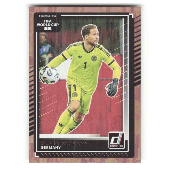 2025-26 Donruss Road to FIFA World Cup Bronze #32 Oliver Baumann ...