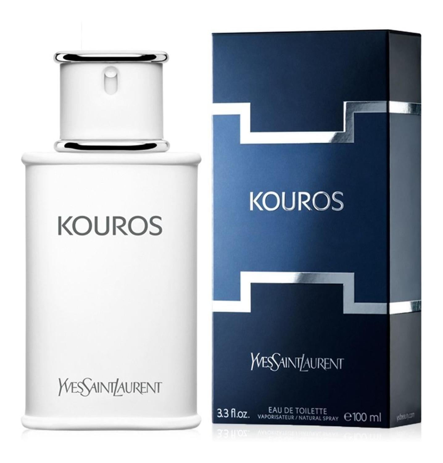 Loción Kouros de Yves Saint Laurent EDT 100 ml azul cielo | Walmart en ...