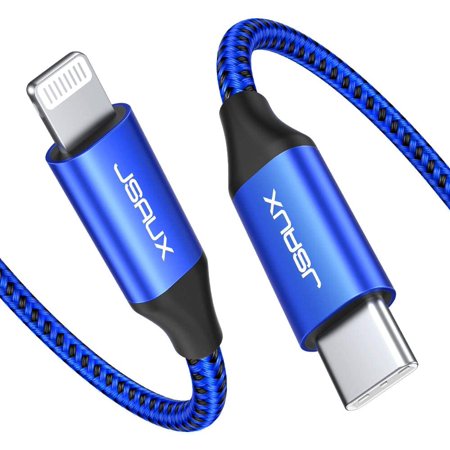 USB C to Lightning Cable 6ft, [Apple MFi Certified] iPhone 12 Charger ...
