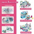 6-12 Girl's Dream Home Building Blocks Kit Educational Toy, Build Girl ...