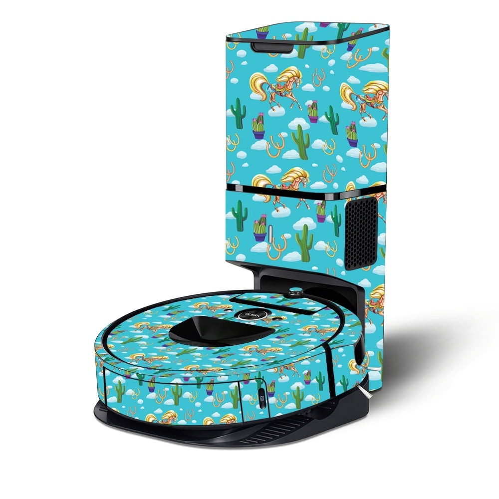 Skin Decal Wrap Compatible With Roomba i7+ Robot With Tower Coverage ...