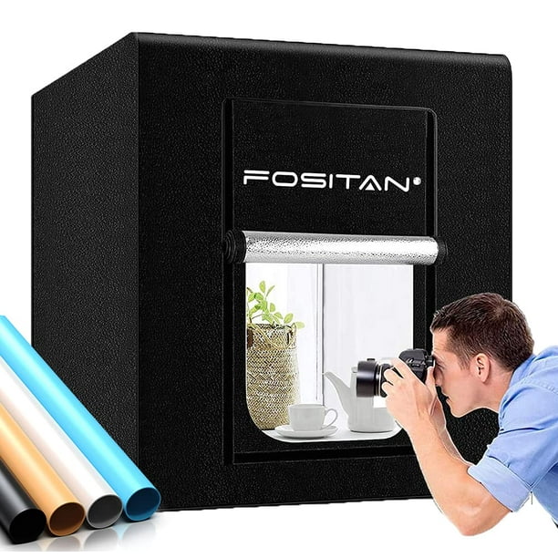 FOSITAN Photo Box, Photo Light Studio Box 35"/90cm 126 LED Light Photo ...