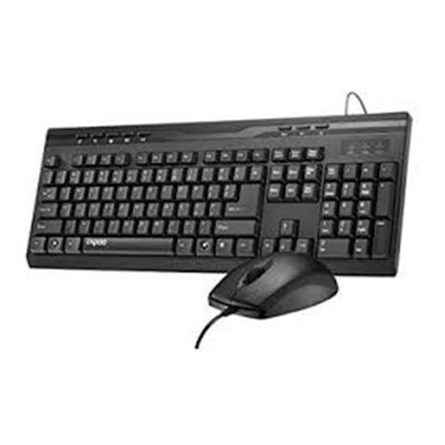 Wired Keyboard Mice Essential Combo - Black | Walmart Canada