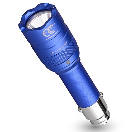 MCCC 250 Lumens Small LED Rechargeable Car Emergency Flashlight for 12 ...
