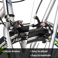 Hiland Adult Road Bike, Hybrid Aluminum Frame, 700C, 14 Speeds with V ...