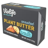Violife Plant Butter Unsalted Vegan 8.8 oz Paper Brick - Walmart.com