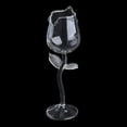 100ml Fancy Red Wine Goblet Exquisite Rose Flower Shape Wine Cocktail ...