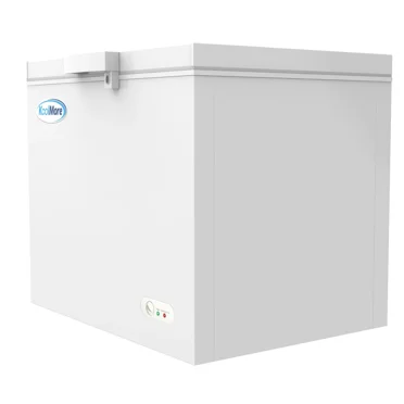 26 in. 4 Tub Ice Cream Dipping Cabinet Freezer with Sneeze Guard - 6 cu ...