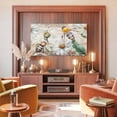 Summer Botanical TV Cover for 65 Inch Screen, Stretch Fabric Dustproof ...
