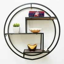 Free Shipping! Costway Hanging Storage Shelf Round Circular Wall ...