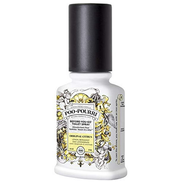 Poo-Pourri Before-You-Go Toilet Spray 2-Ounce Bottle, Original (PP-002 ...