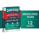 Domeboro Astringent Solution Powder Packets, 12 Count HSA/FSA Eligible ...